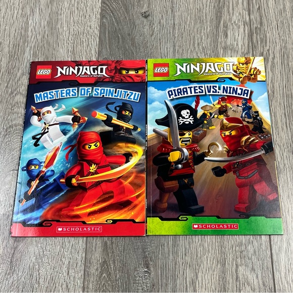 Lego | Other | Lego Ninjago Book Bundle | Poshmark